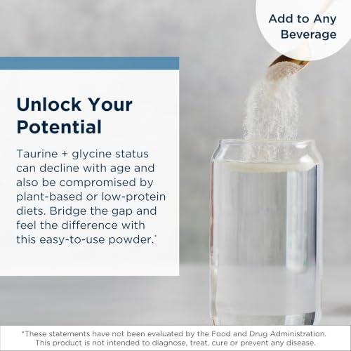 Taurine powder for energy support