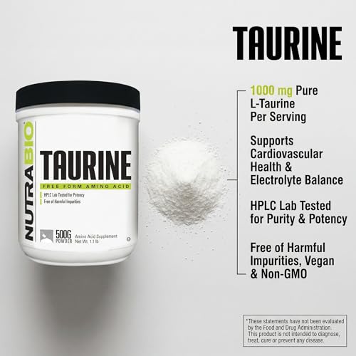 Taurine supplement for heart health