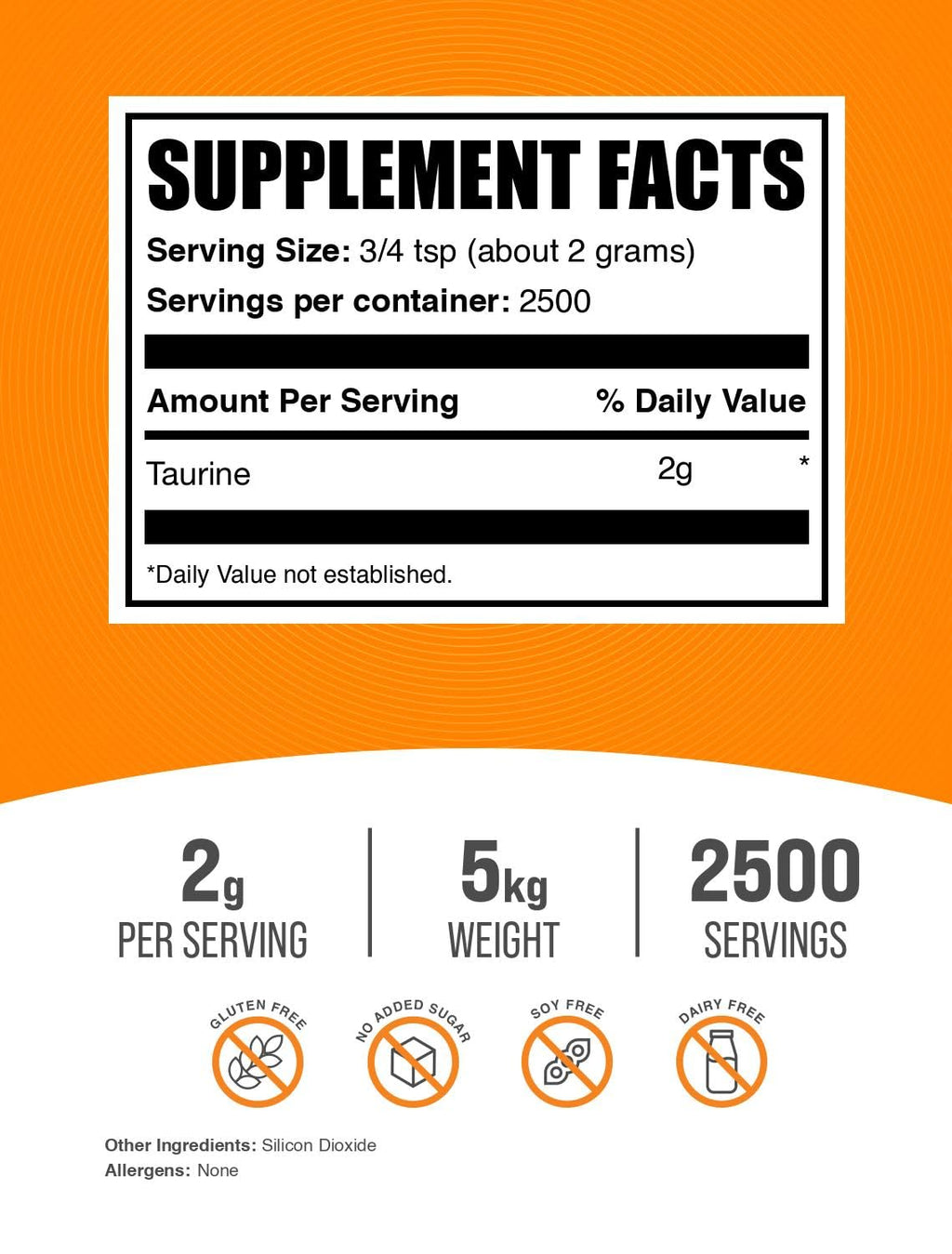 taurine supplement for muscle recovery