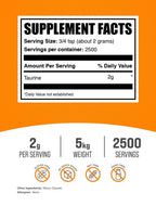 taurine supplement for muscle recovery