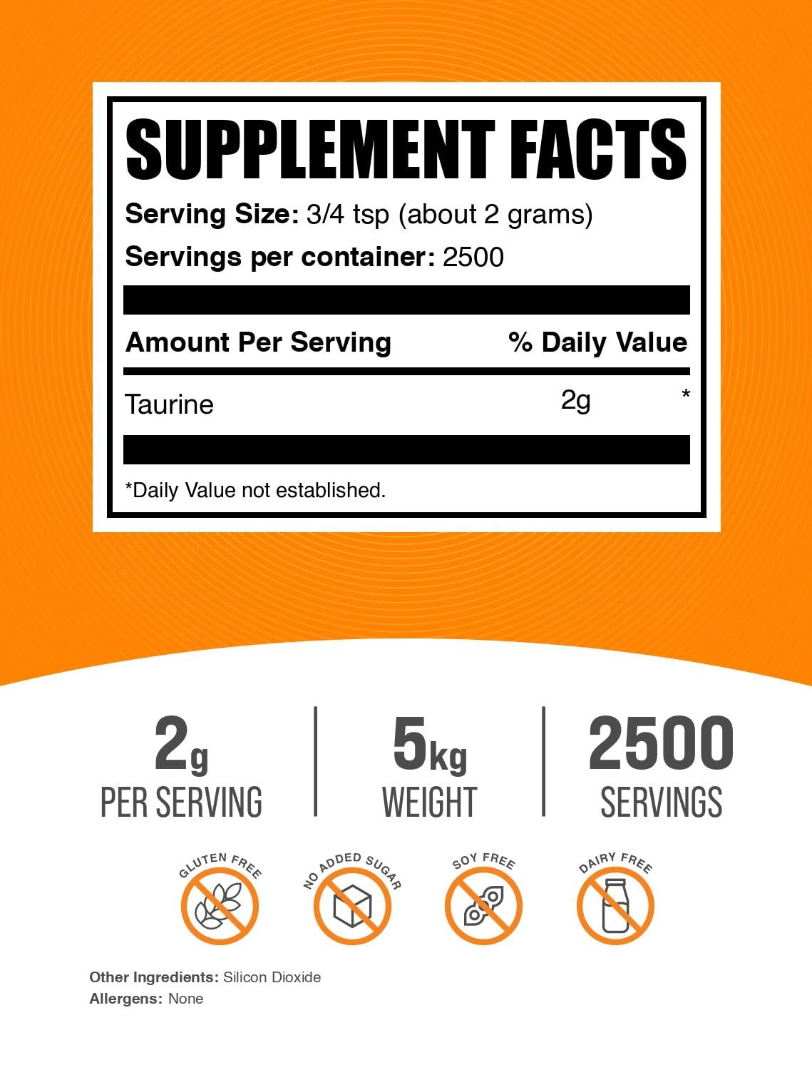 taurine supplement for muscle recovery