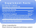 taurine supplement for overall health