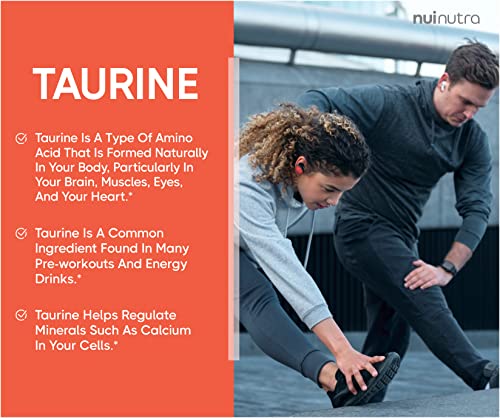 Taurine supplement for overall wellness