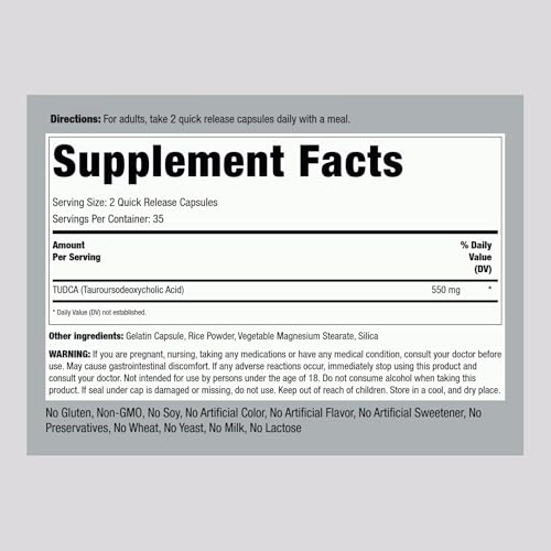 Tauroursodeoxycholic acid health benefits