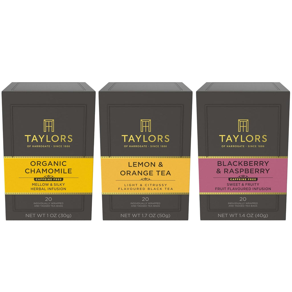 Taylors of Harrogate herbal tea selection