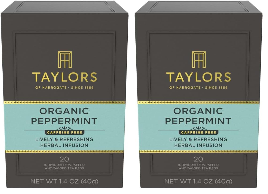 Taylors of Harrogate organic peppermint tea bags