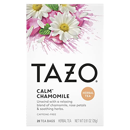 Tazo Calm Chamomile herbal tea bags