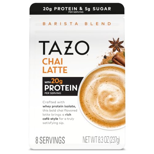 TAZO Chai Latte protein powder