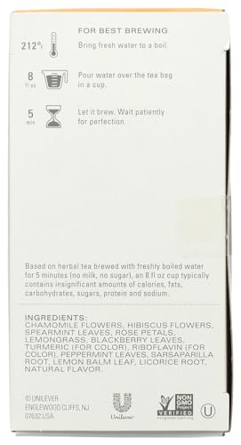 Tazo herbal detox tea experience