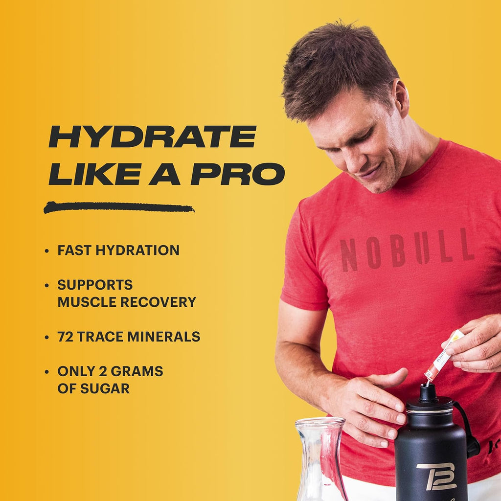 TB12 electrolyte mix for energy boost