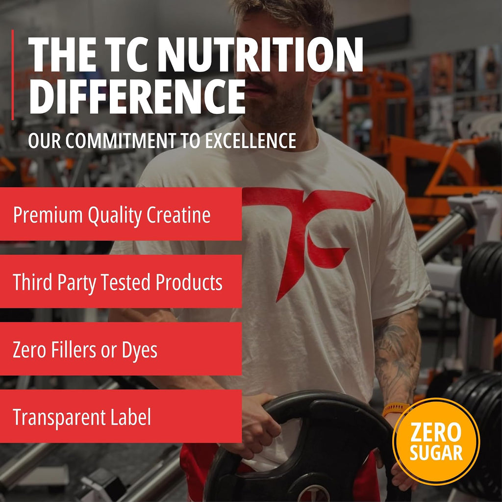 TC Nutrition creatine for energy boost