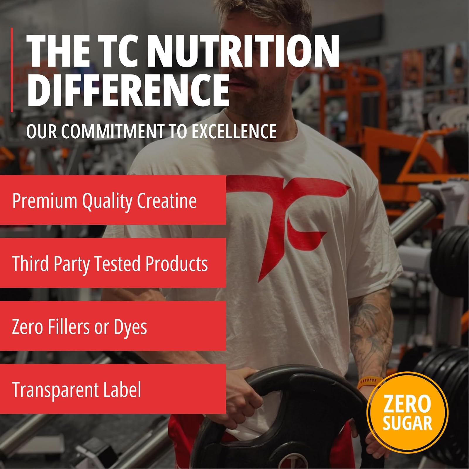 TC Nutrition creatine for energy boost