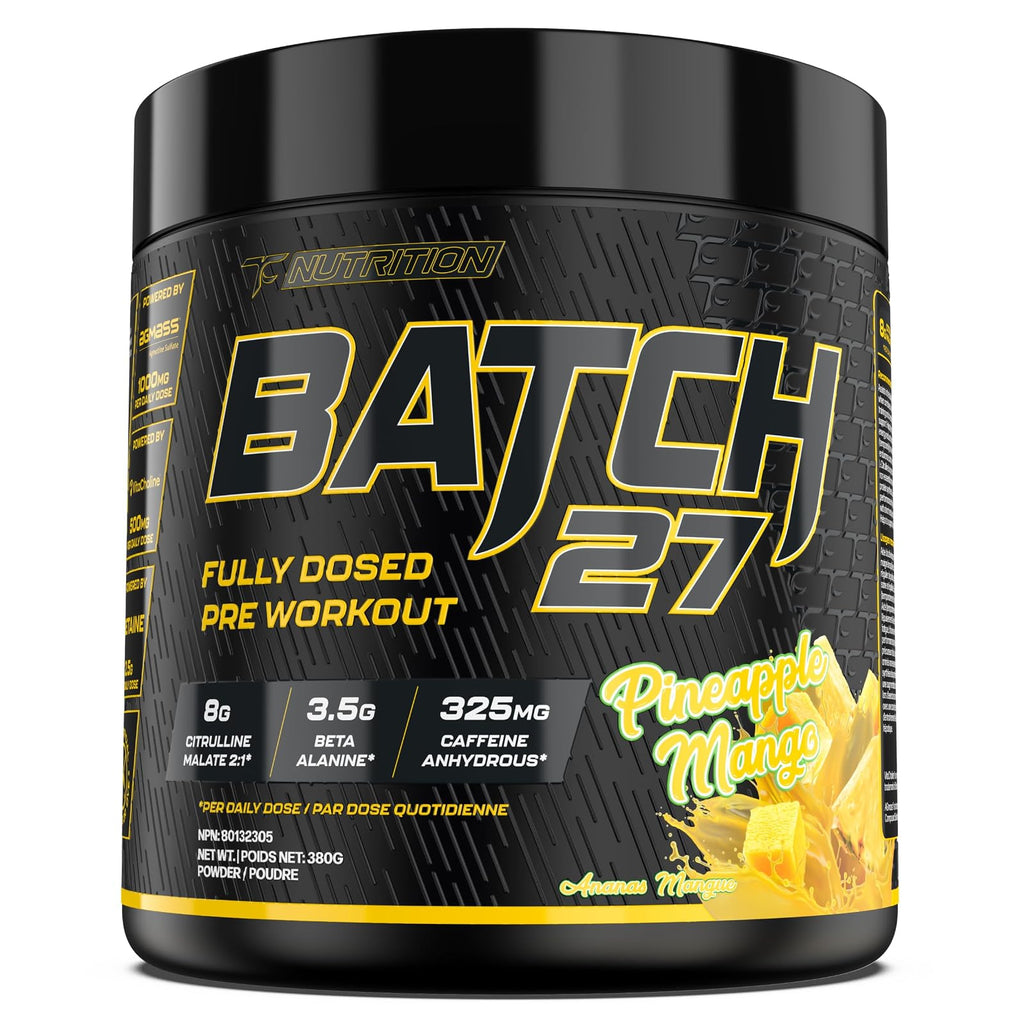 TC Nutrition pre-workout energy boost