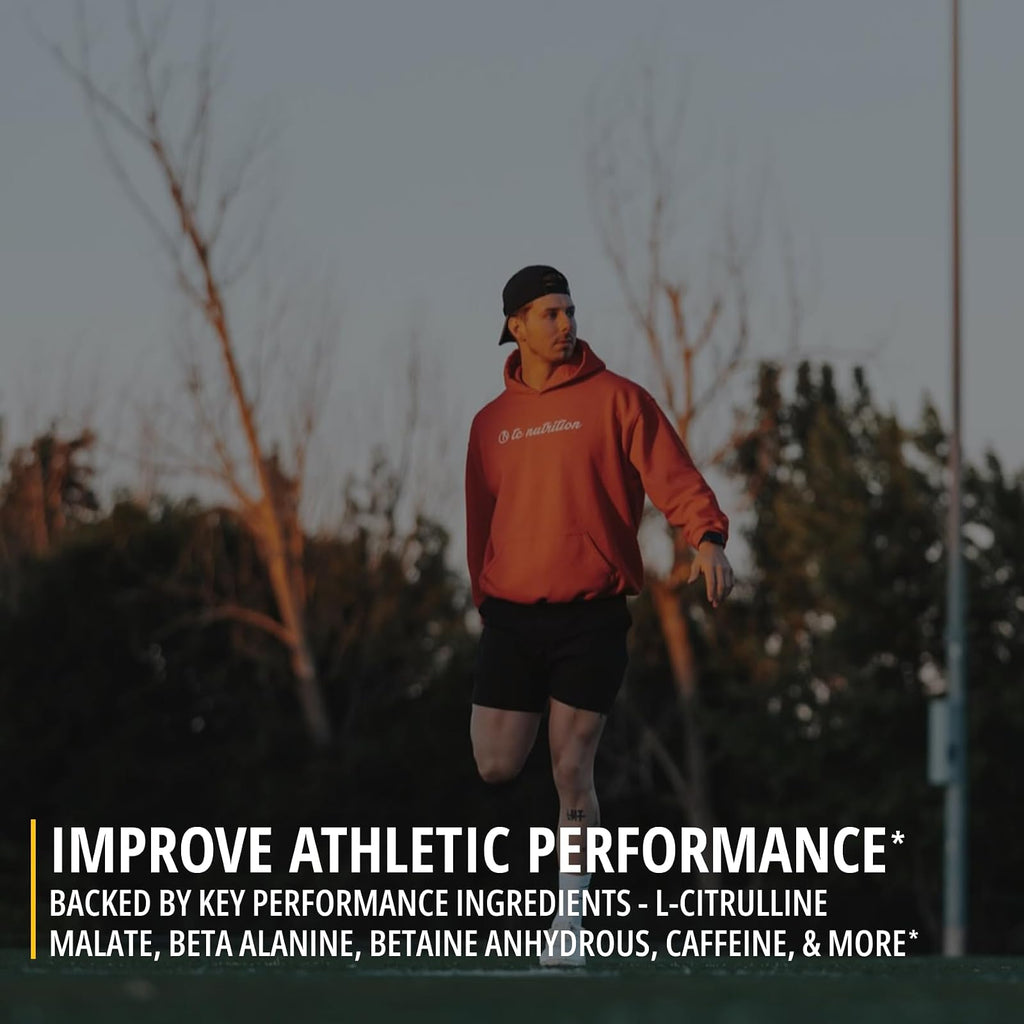TC Nutrition pre-workout for athletes