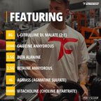 TC Nutrition pre-workout for muscle pump