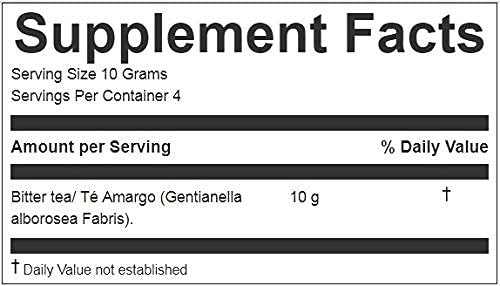 Te Amargo tea for soothing effects