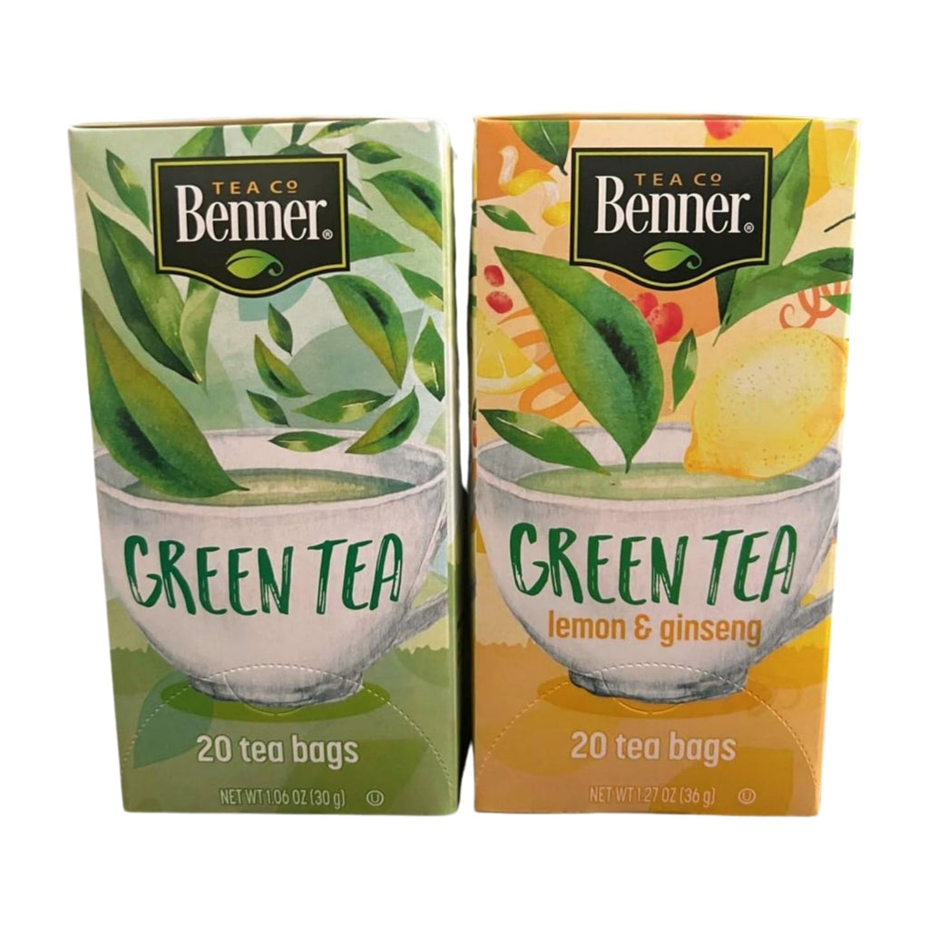 Tea co Benner green tea bags