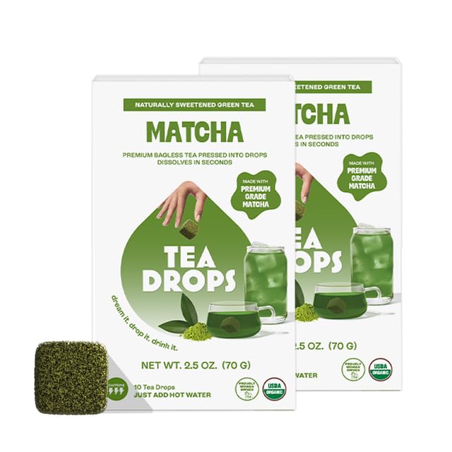 Tea Drops matcha latte mix