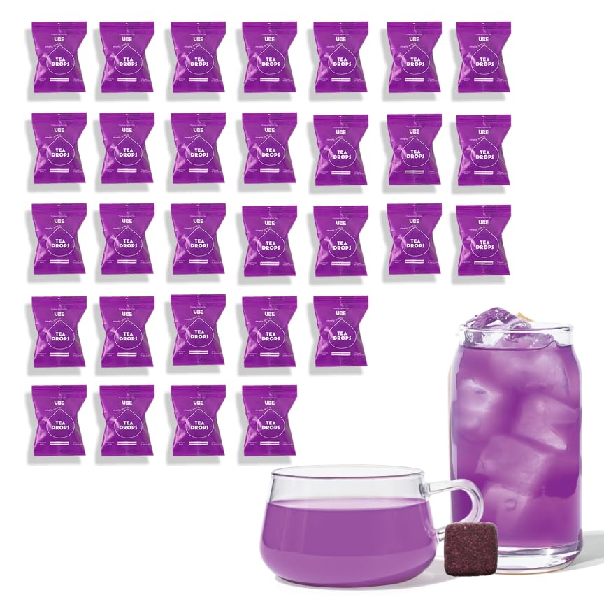 Tea Drops Ube Latte Mix bags