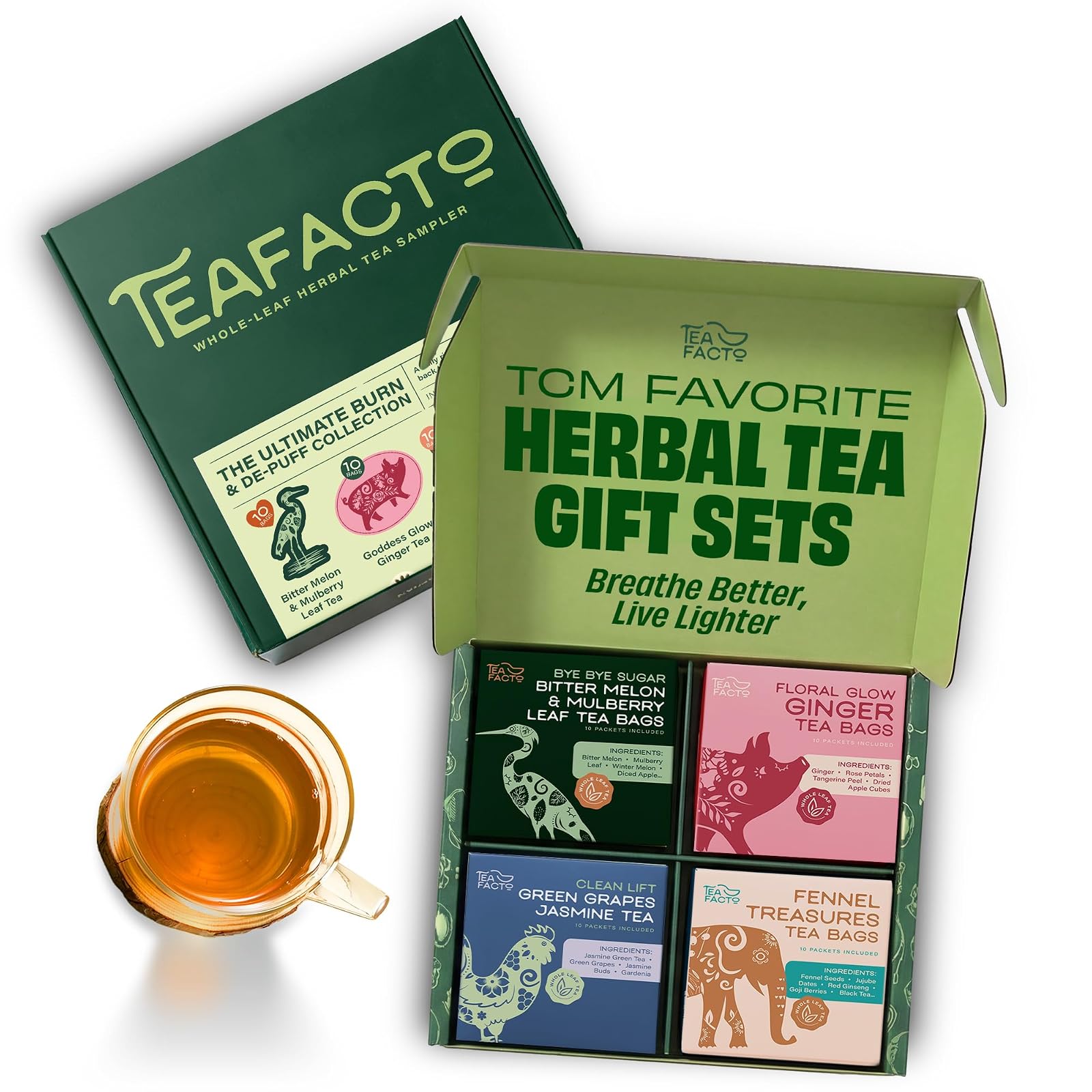 Tea Facto herbal tea sampler set