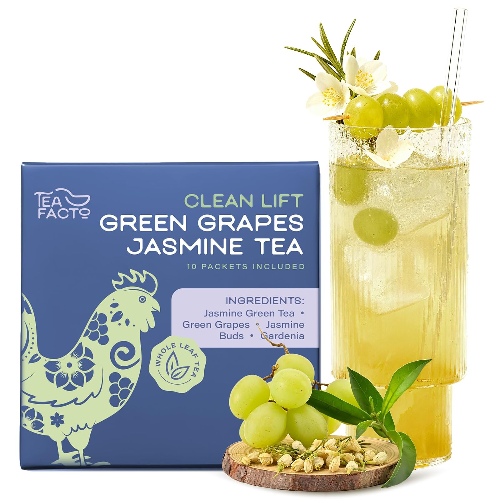 Tea Facto Jasmine Green Tea bags