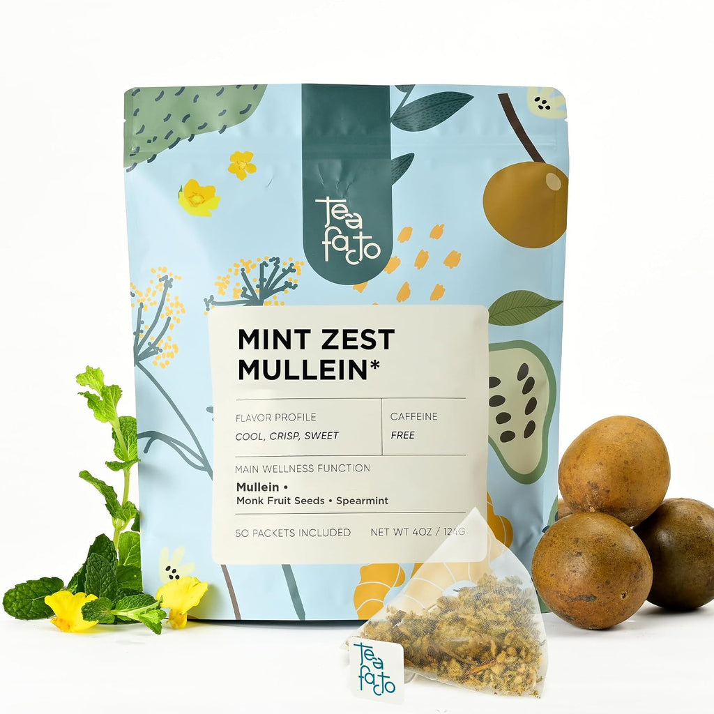 Tea Facto Mint Zest Mullein Tea bags