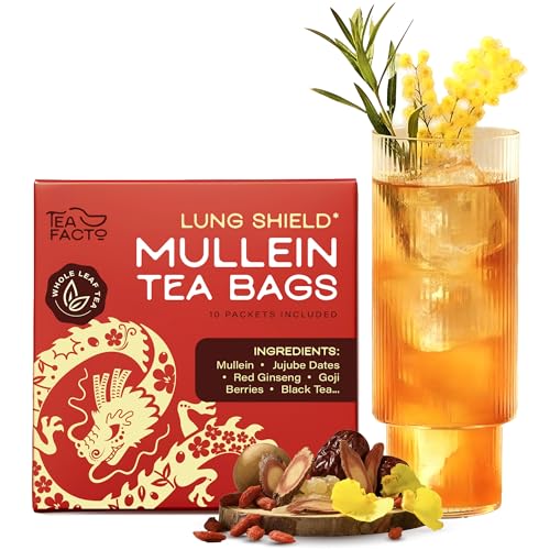 Tea Facto Mullein herbal tea bags