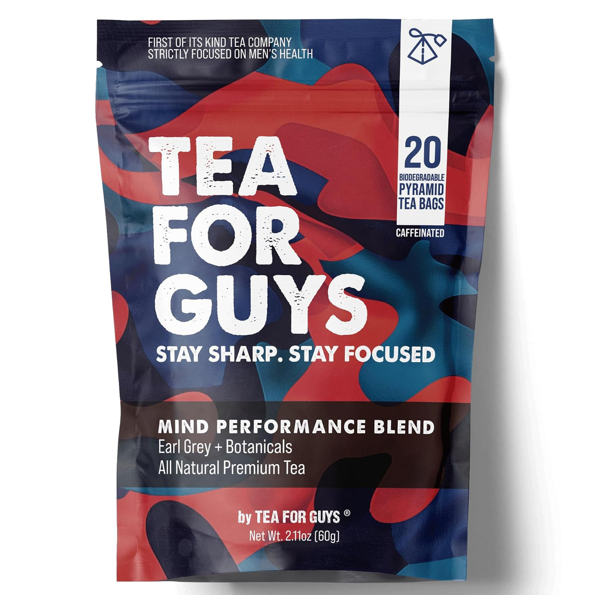 Tea For Guys mind performance tea bags