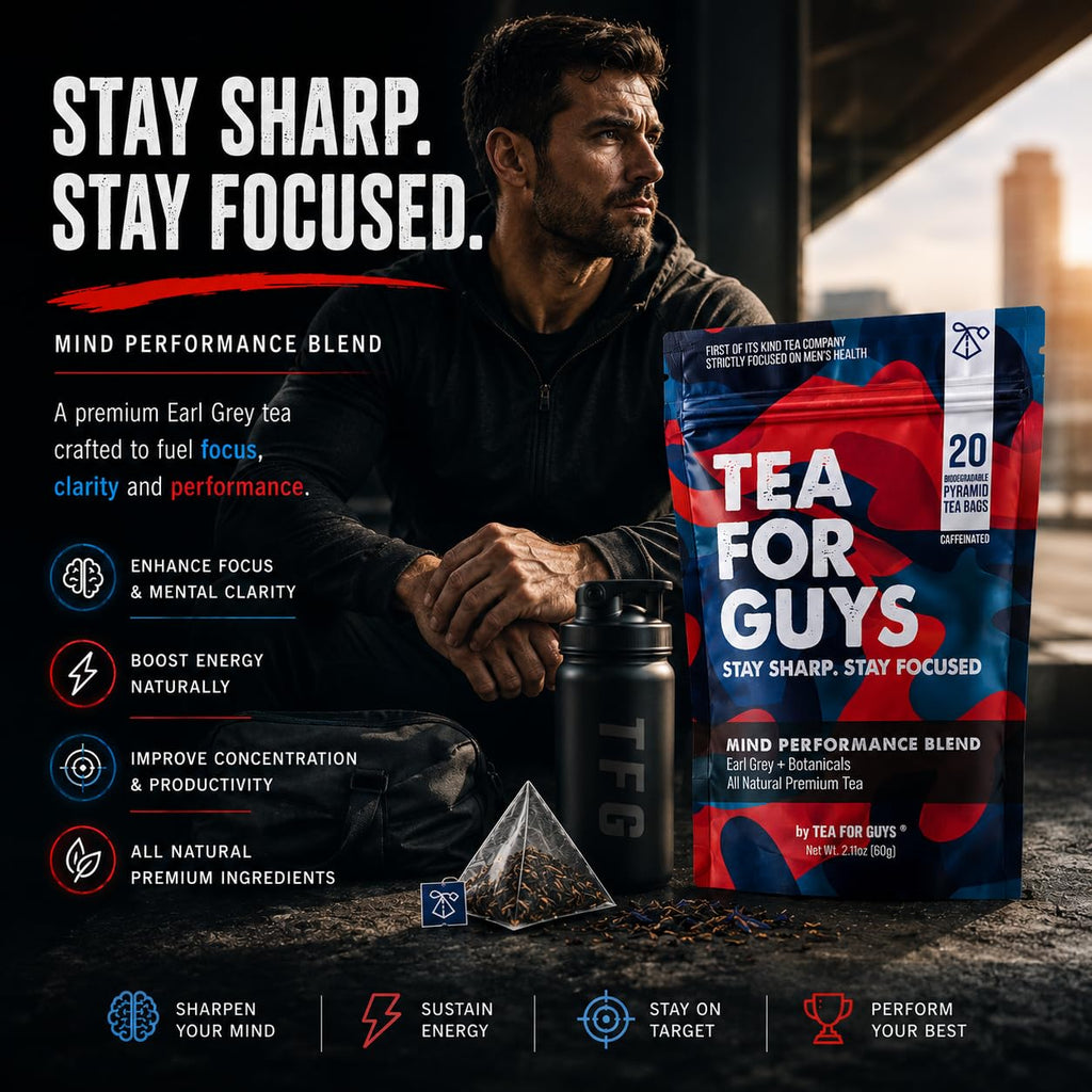 Tea For Guys performance blend benefits