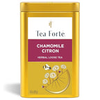 Tea Forte chamomile citron loose leaf tea