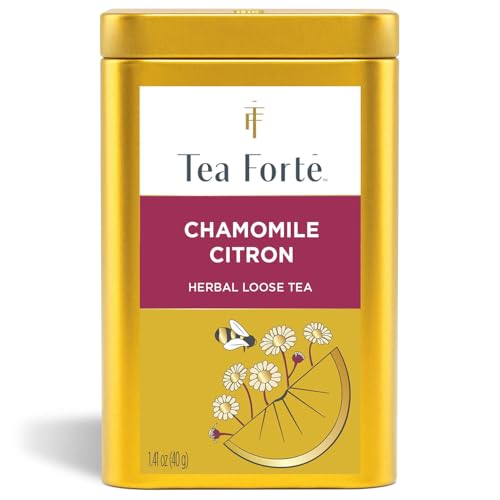 Tea Forte chamomile citron loose leaf tea