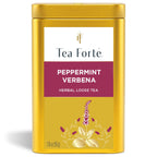Tea Forte peppermint verbena tea canister