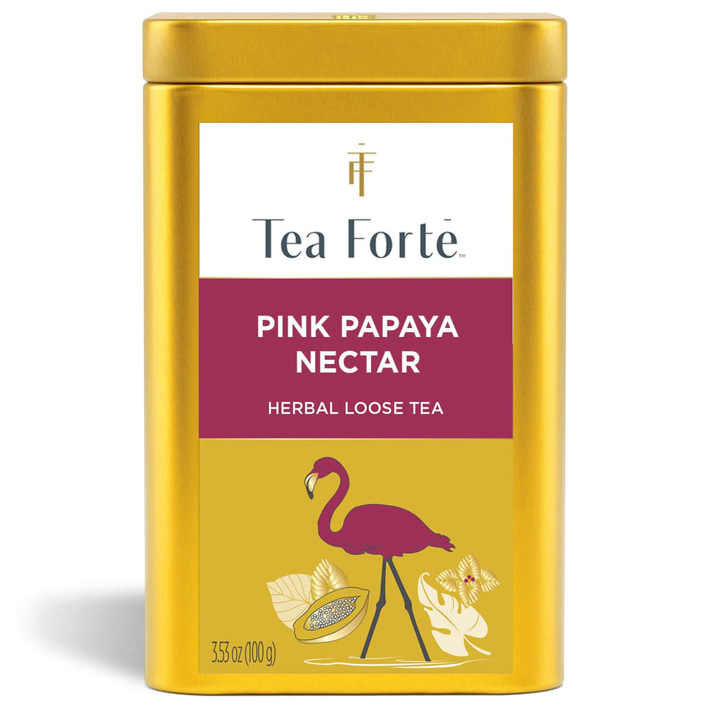 Tea Forte Pink Papaya Nectar canister
