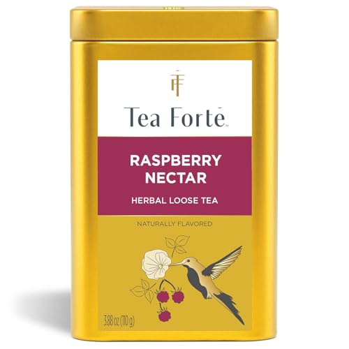 Tea Forte Raspberry Nectar herbal tea