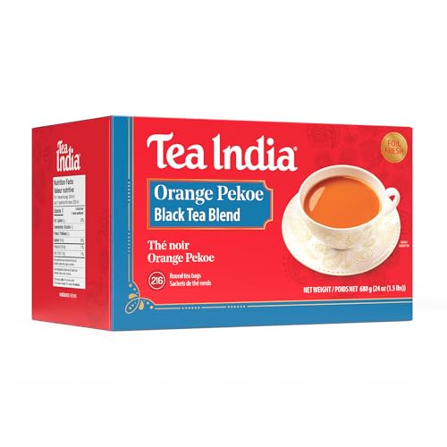 Tea India Orange Pekoe black tea bags