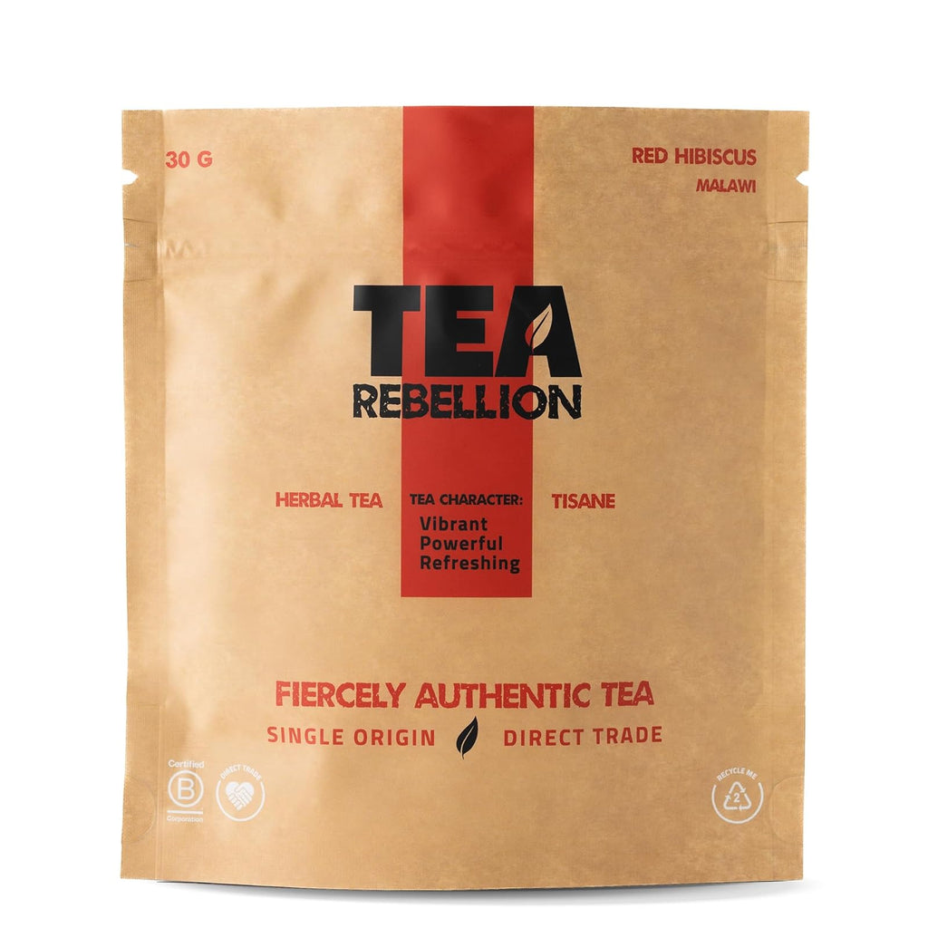 Tea Rebellion red hibiscus herbal tea