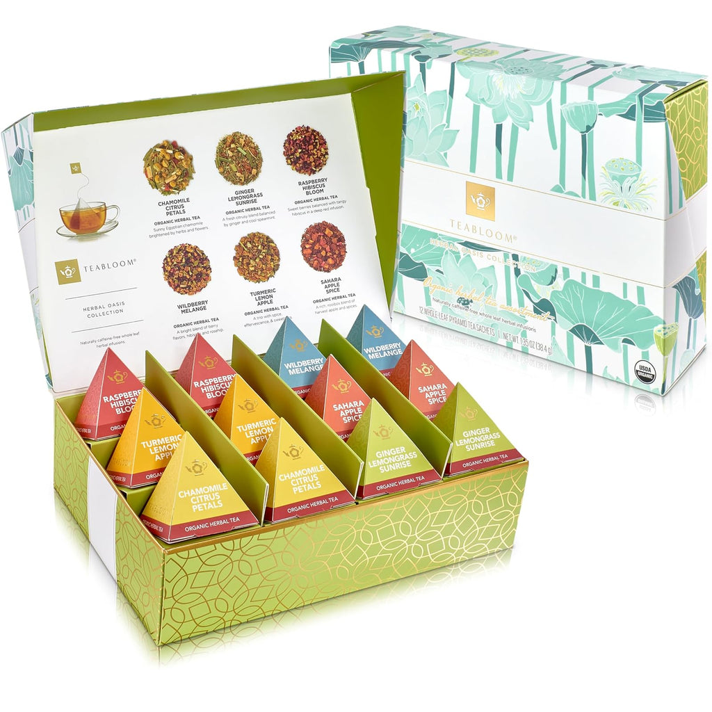 Teabloom herbal tea gift box