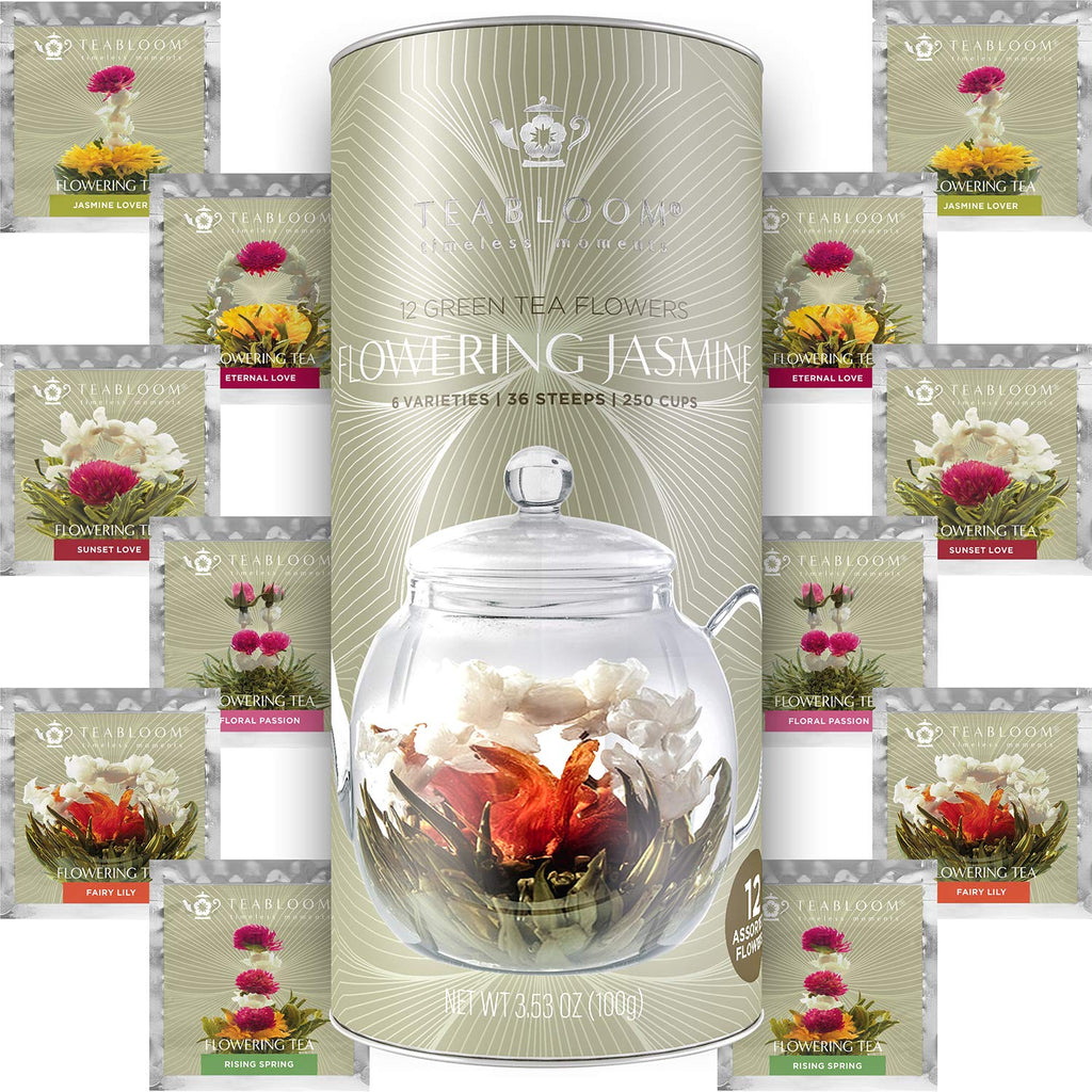 Teabloom jasmine flowering tea pack