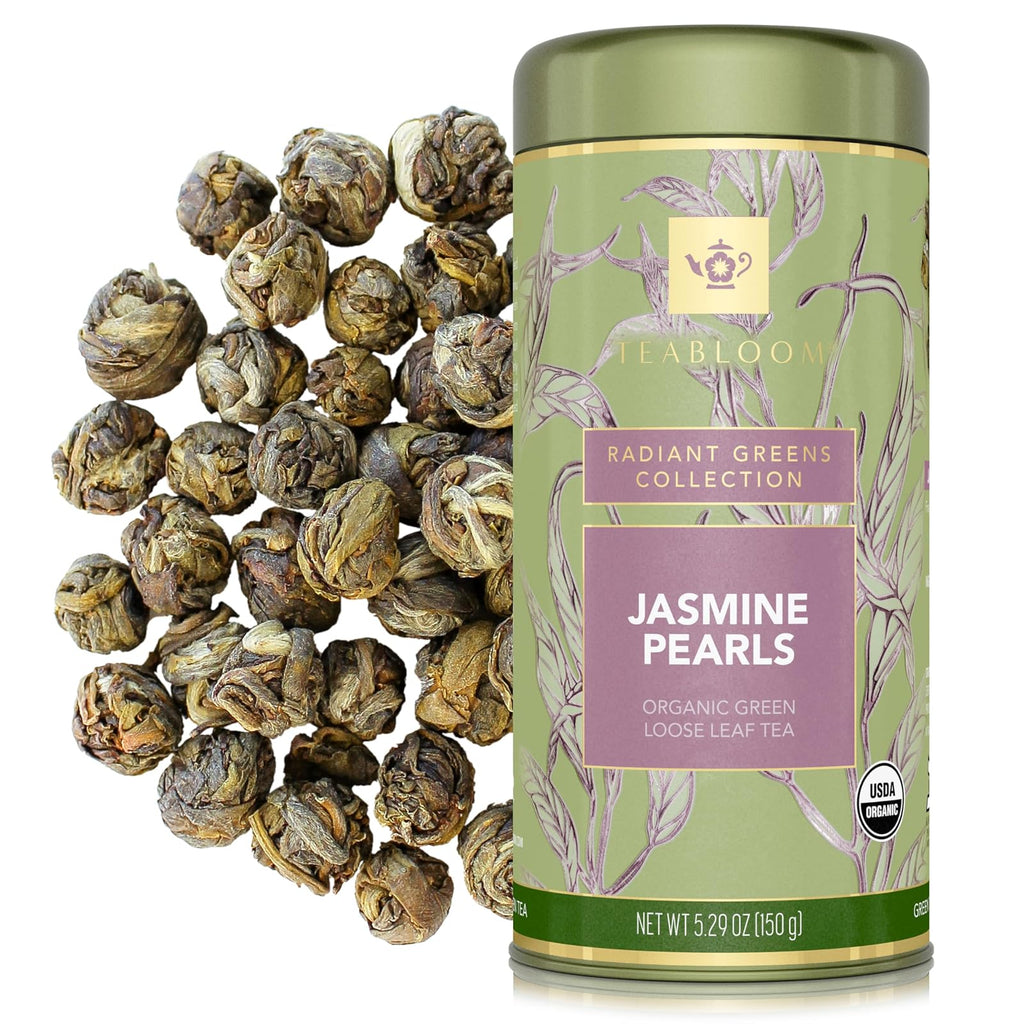 Teabloom Jasmine Pearls herbal tea