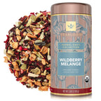 Teabloom Wildberry Mélange herbal tea canister