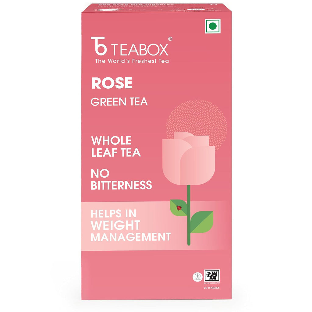 Teabox Darjeeling green tea bags