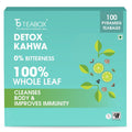 Teabox detox kahwa green tea bags
