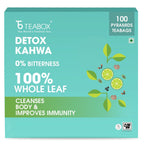Teabox detox kahwa green tea bags