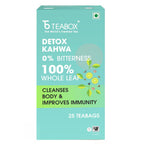 Teabox premium detox green tea bags
