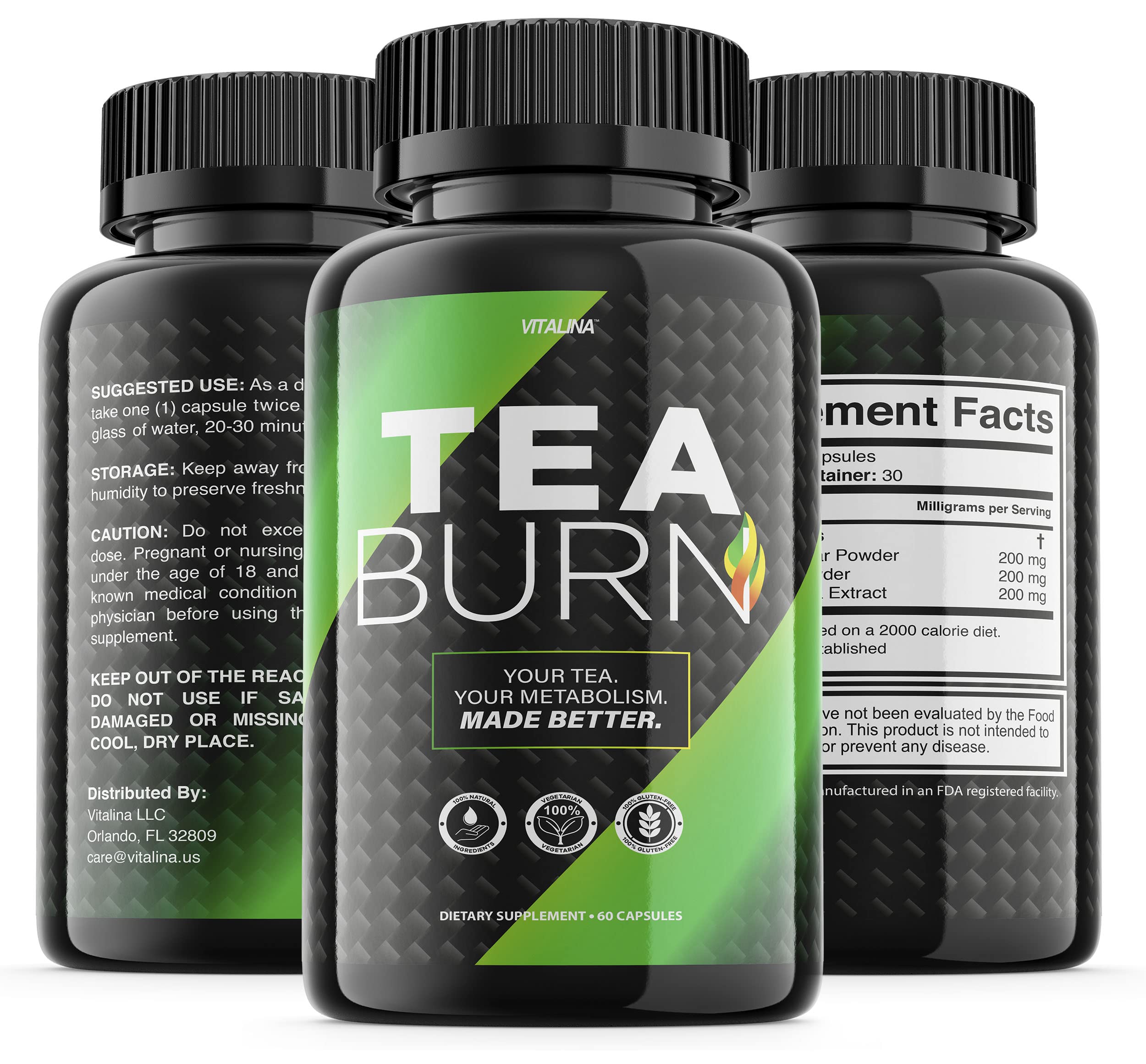 TeaBurn for better hydration support