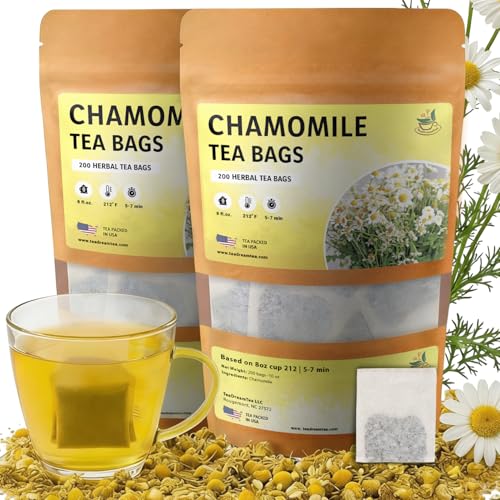 TeaDeam chamomile tea bags 400 count
