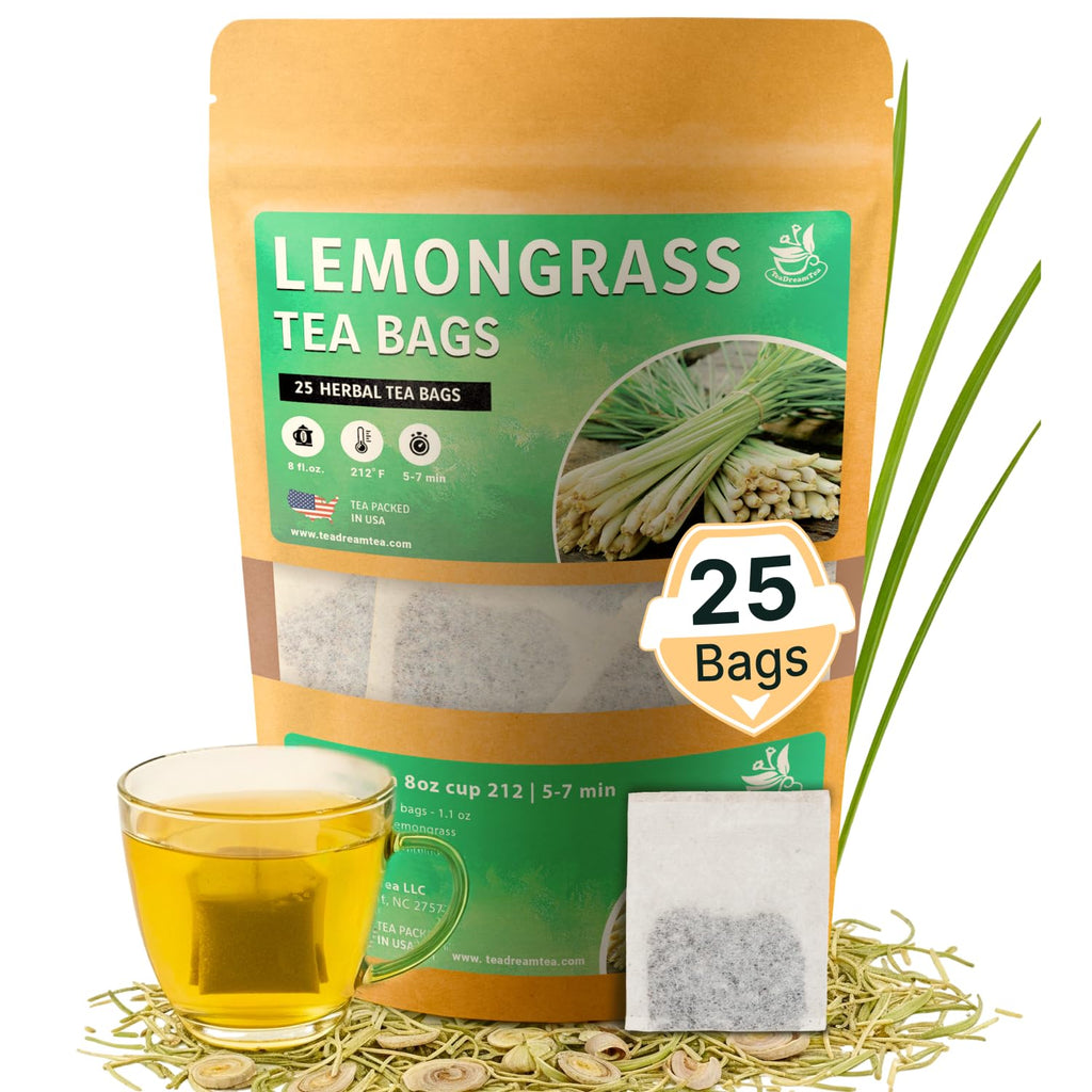 TeaDreamTea lemongrass herbal tea bags