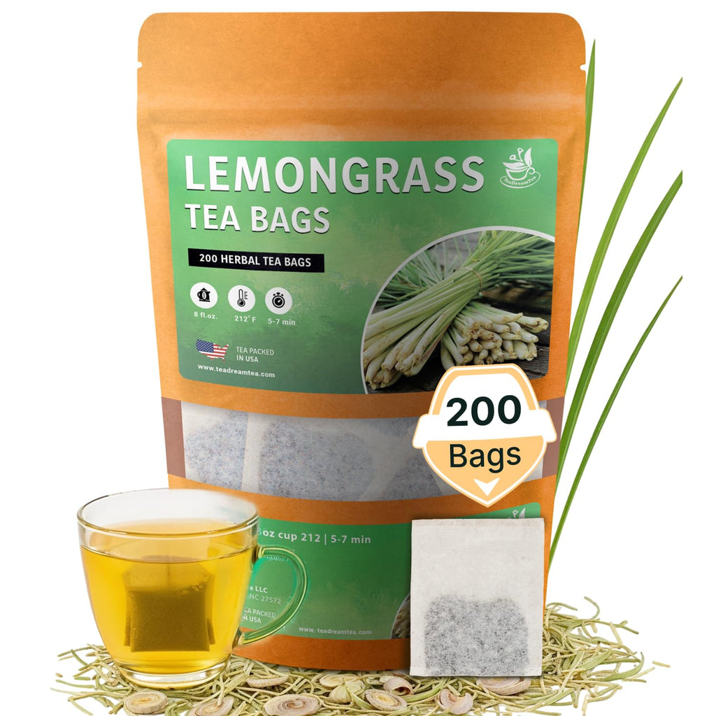TeaDreamTea lemongrass herbal tea bags