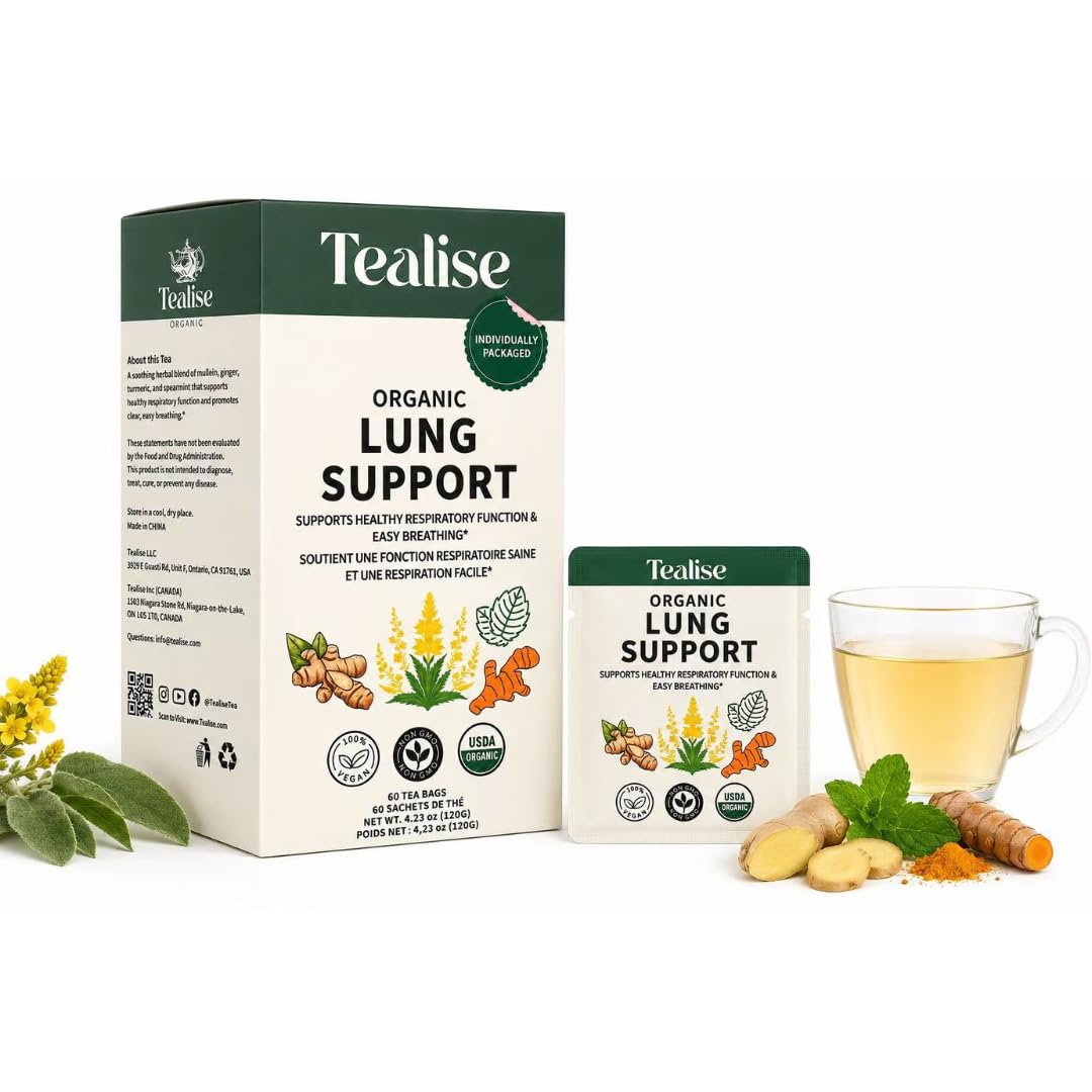 Tealise Mullein Leaf Tea benefits