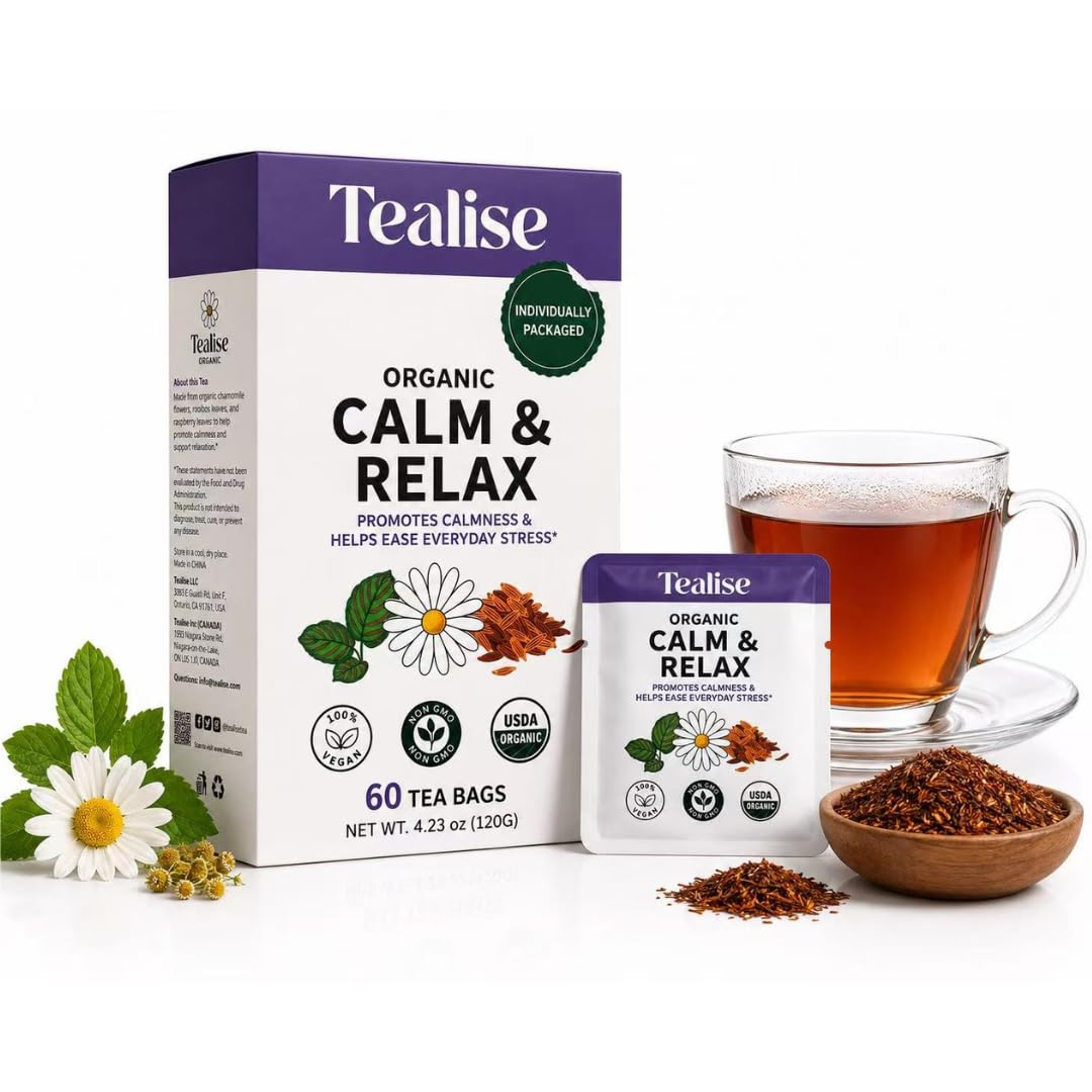Tealise organic chamomile tea bags